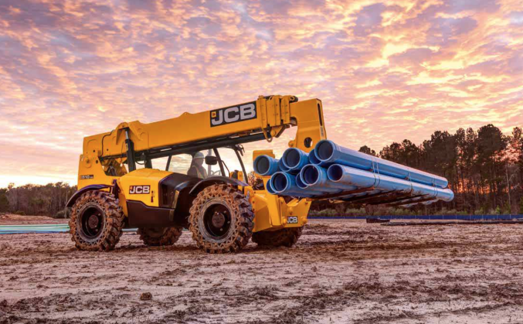 JCB 514-56 Load Chart | Thackray Crane Equipment Specs