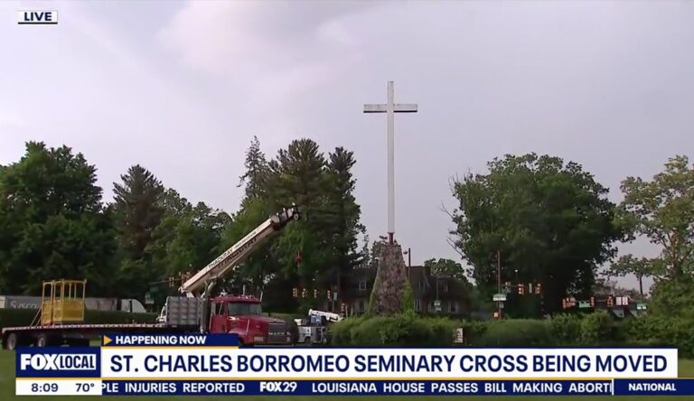 Moving History: Thackray Crane Relocates Iconic Papal Cross to Malvern ...
