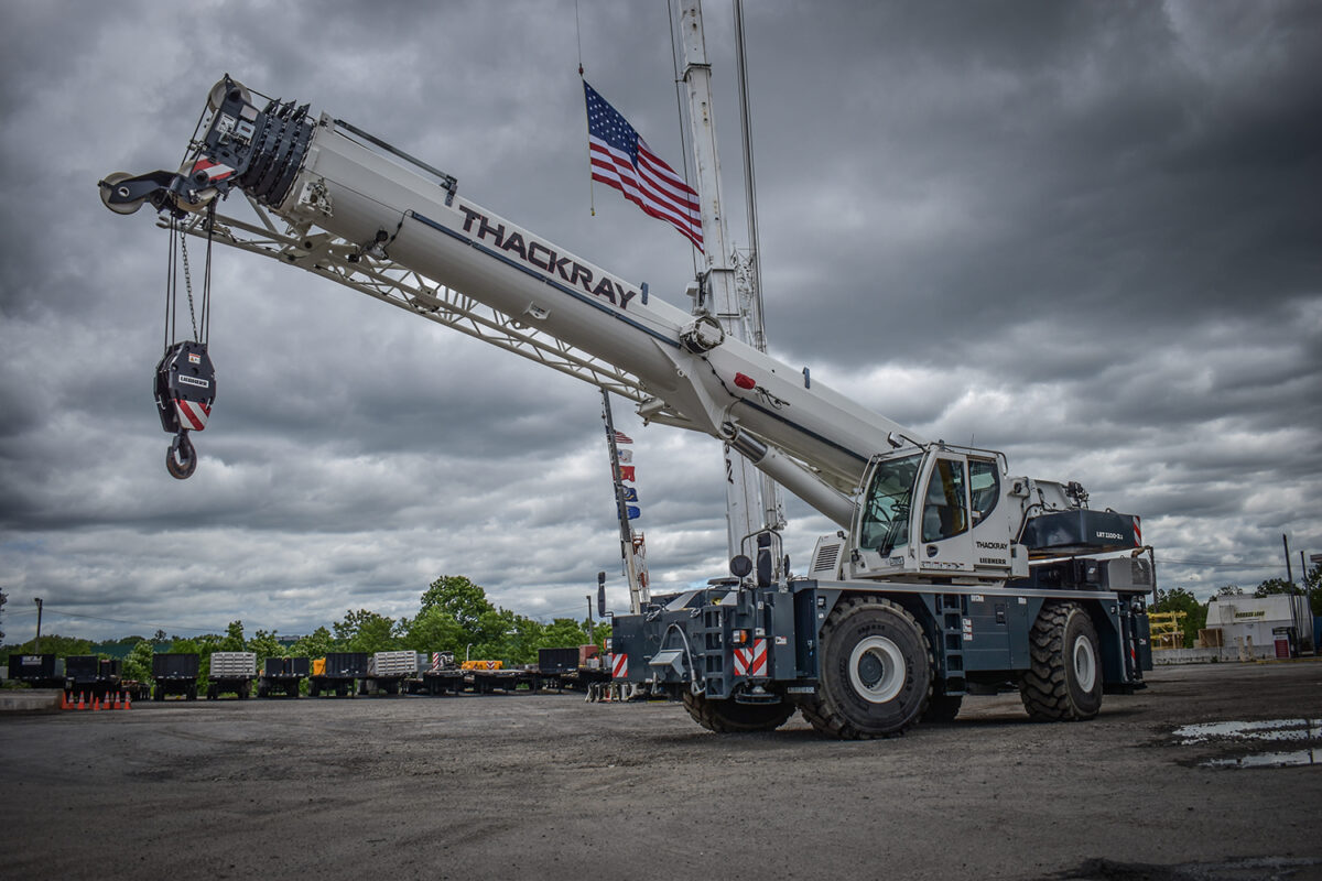 Rough Terrain Crane Rentals | Thackray Crane Philadelphia