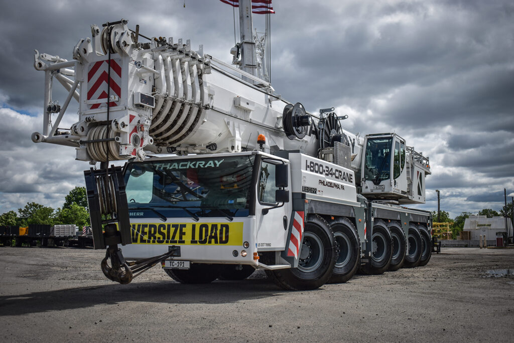 Liebherr LTM 1300‑6.2 Load Chart | Thackray Crane Specs
